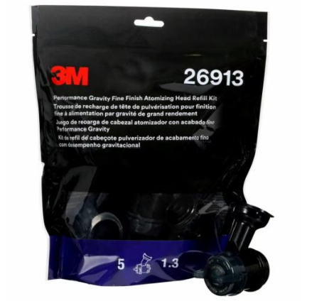 Kit duze atomizare Performance Gravity Fine Finish, Verde, PPS 2.0, 3M ...